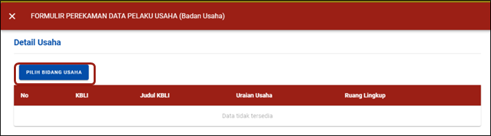 OSS RBA - Pengembangan Perizinan Berusaha