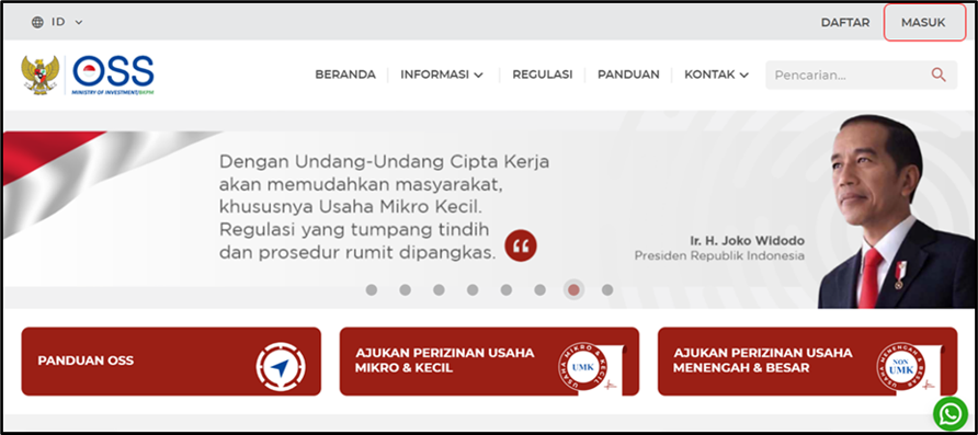 OSS RBA - Panduan Layanan Berbantuan Menengah Tinggi dan Tinggi